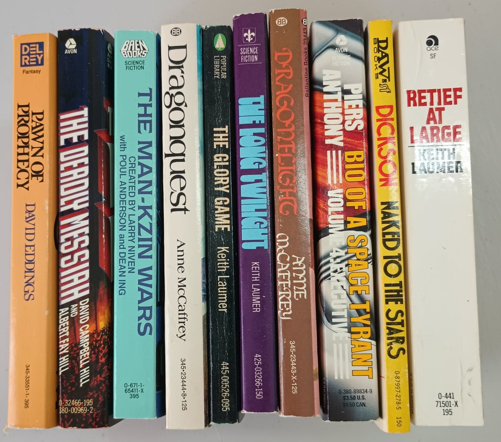 Random Sci Fi or Fantasy Book Subscription (THREE Books Per Package ...